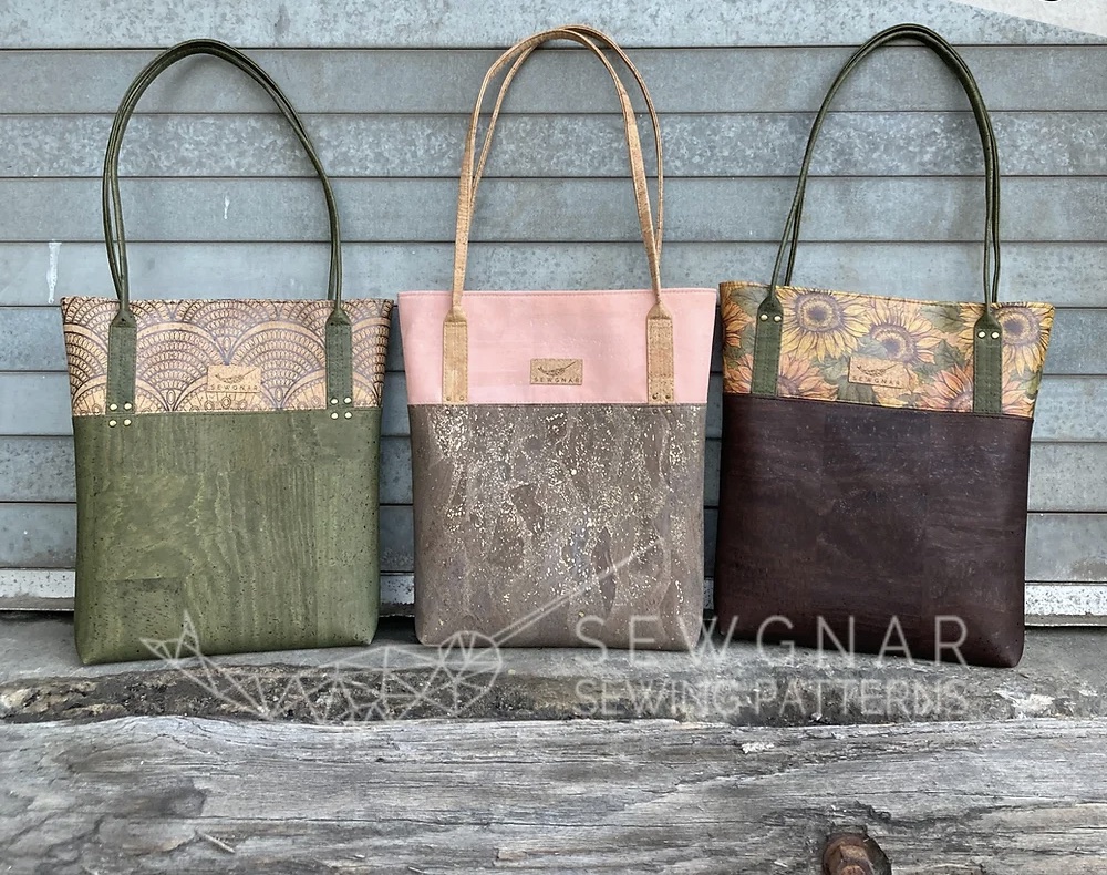 Taisteal Cork Tote with Myra Ortmann | Sewcial Creatives